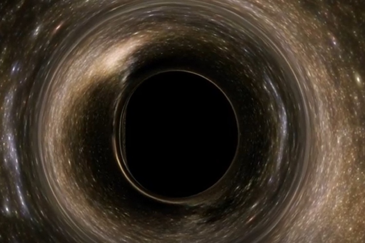 Simulacija otkriva kako bi izgledalo kada bi nas progutala crna rupa